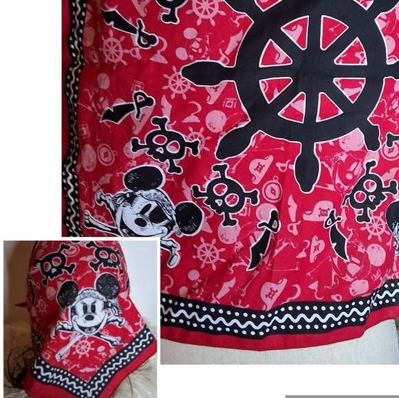 Disney | Accessories | Disney Pirates Of The Carribean Skull And ...
